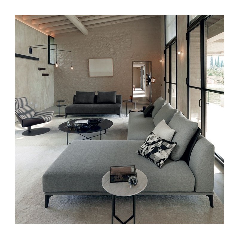 Overplan Desirée Sofà angular con chaise longue