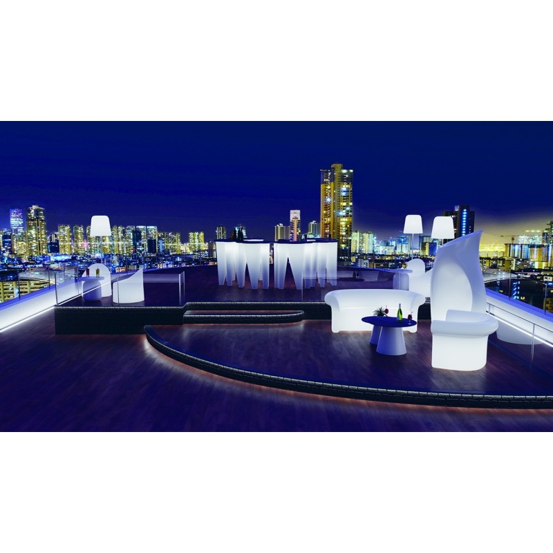 The Vases Counter Bar Serralunga Mesita iluminable